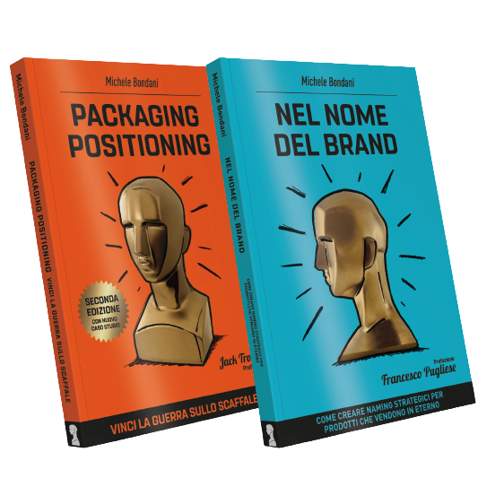 Promo Libri Packaging Positioning e Nel Nome del Brand